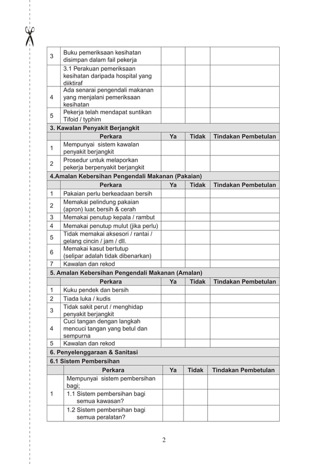 Bahagian 3 senarai semak pjkm | PDF