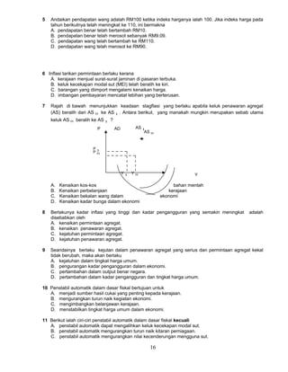 Bahagian a soalan aneka pilihan | DOC