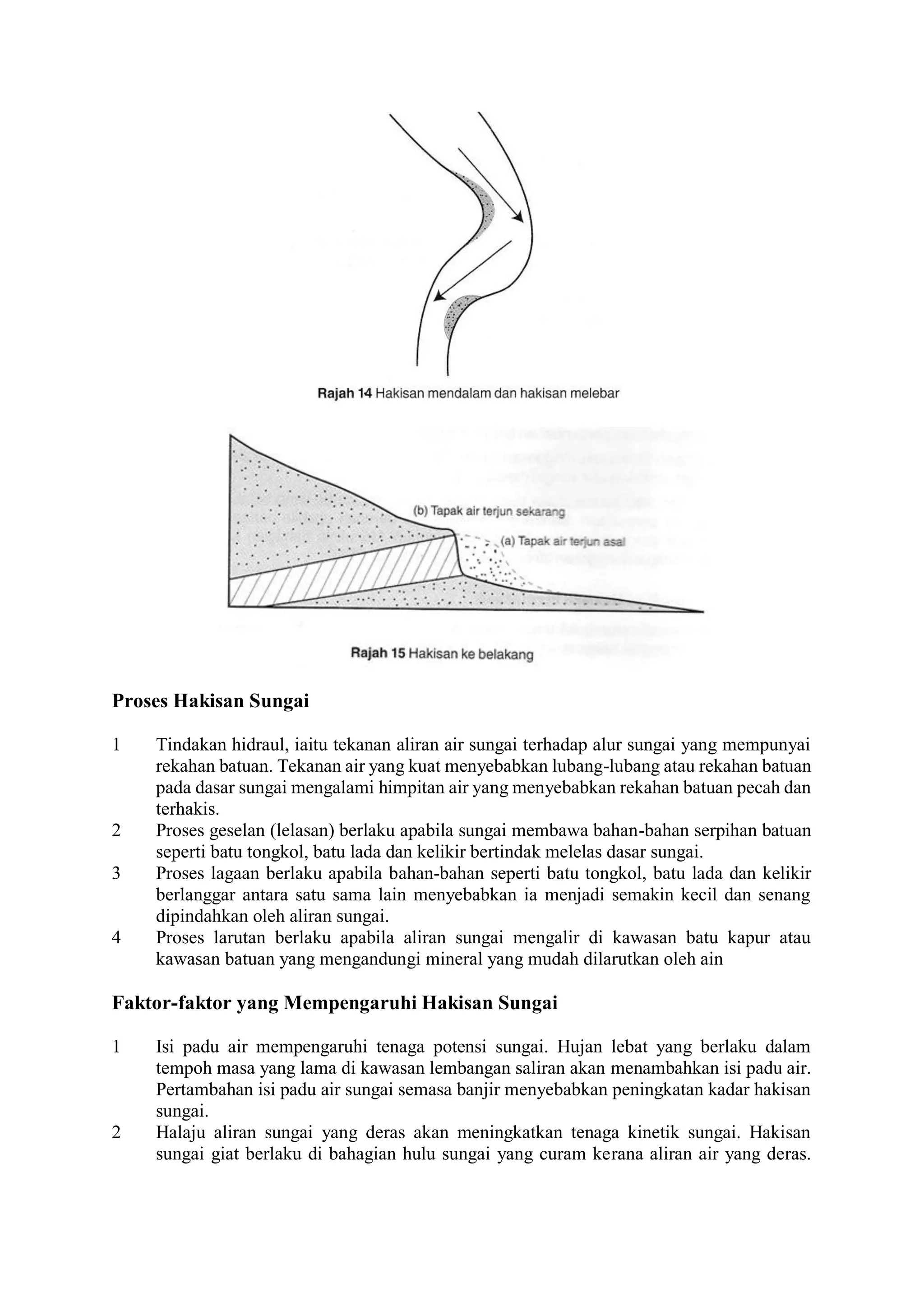 Geografi STPM-Bahagian A-Tema Sistem Geomorfologi | PDF