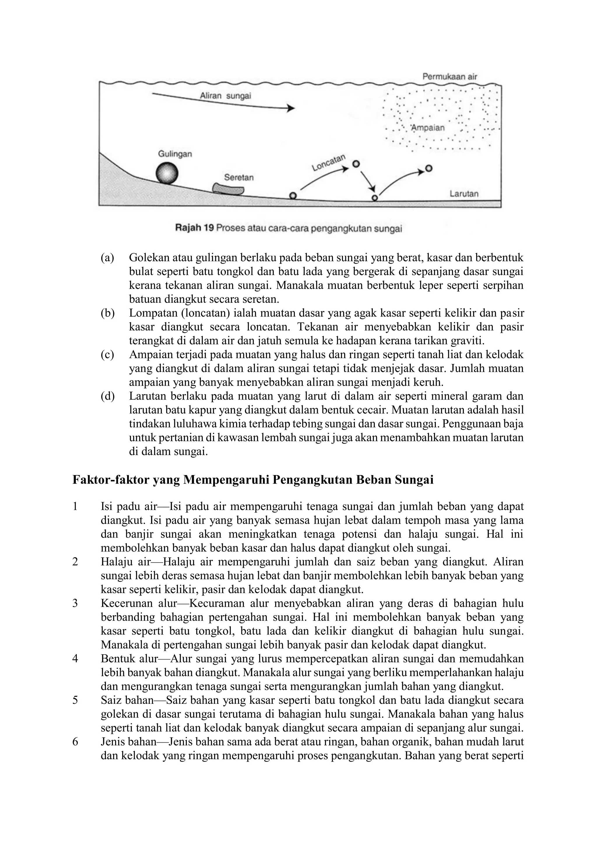 Geografi STPM-Bahagian A-Tema Sistem Geomorfologi | PDF
