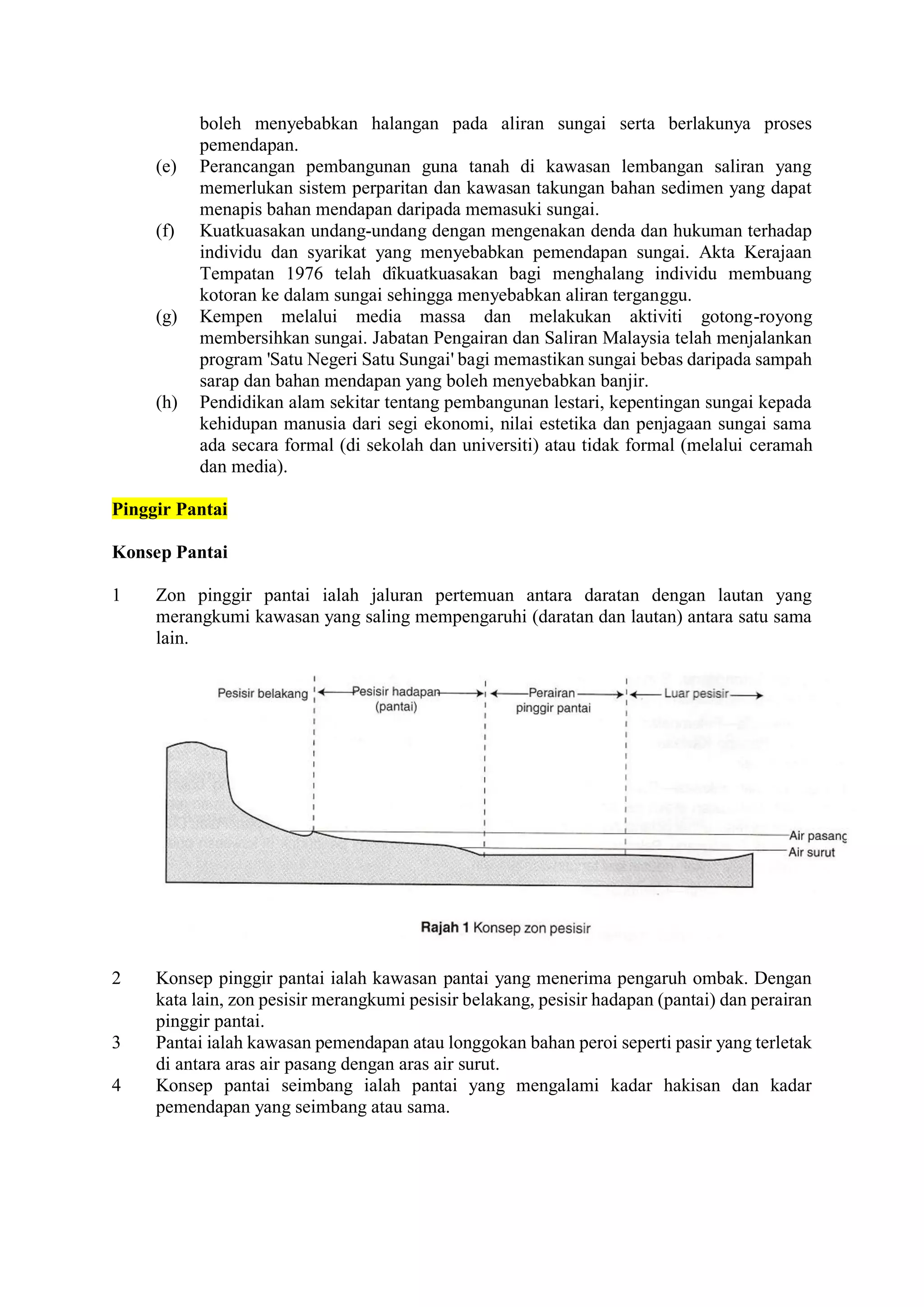 Geografi STPM-Bahagian A-Tema Sistem Geomorfologi | PDF