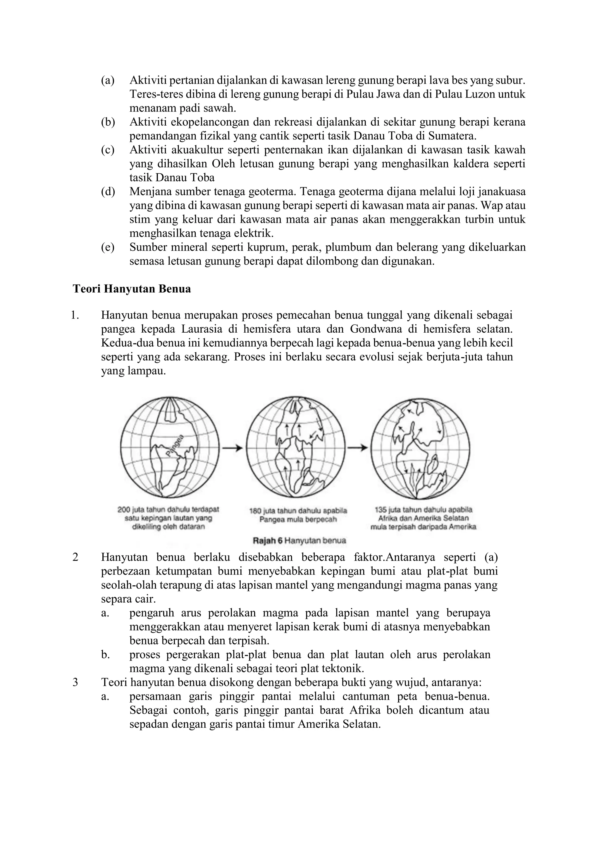 Geografi STPM-Bahagian A-Tema Sistem Geomorfologi | PDF