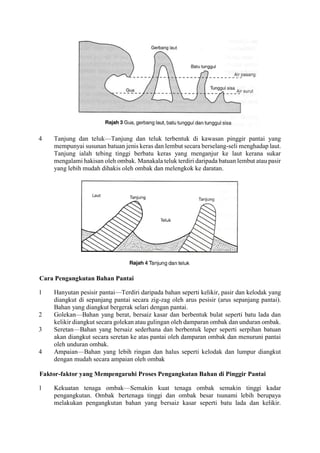 Geografi STPM-Bahagian A-Tema Sistem Geomorfologi | PDF