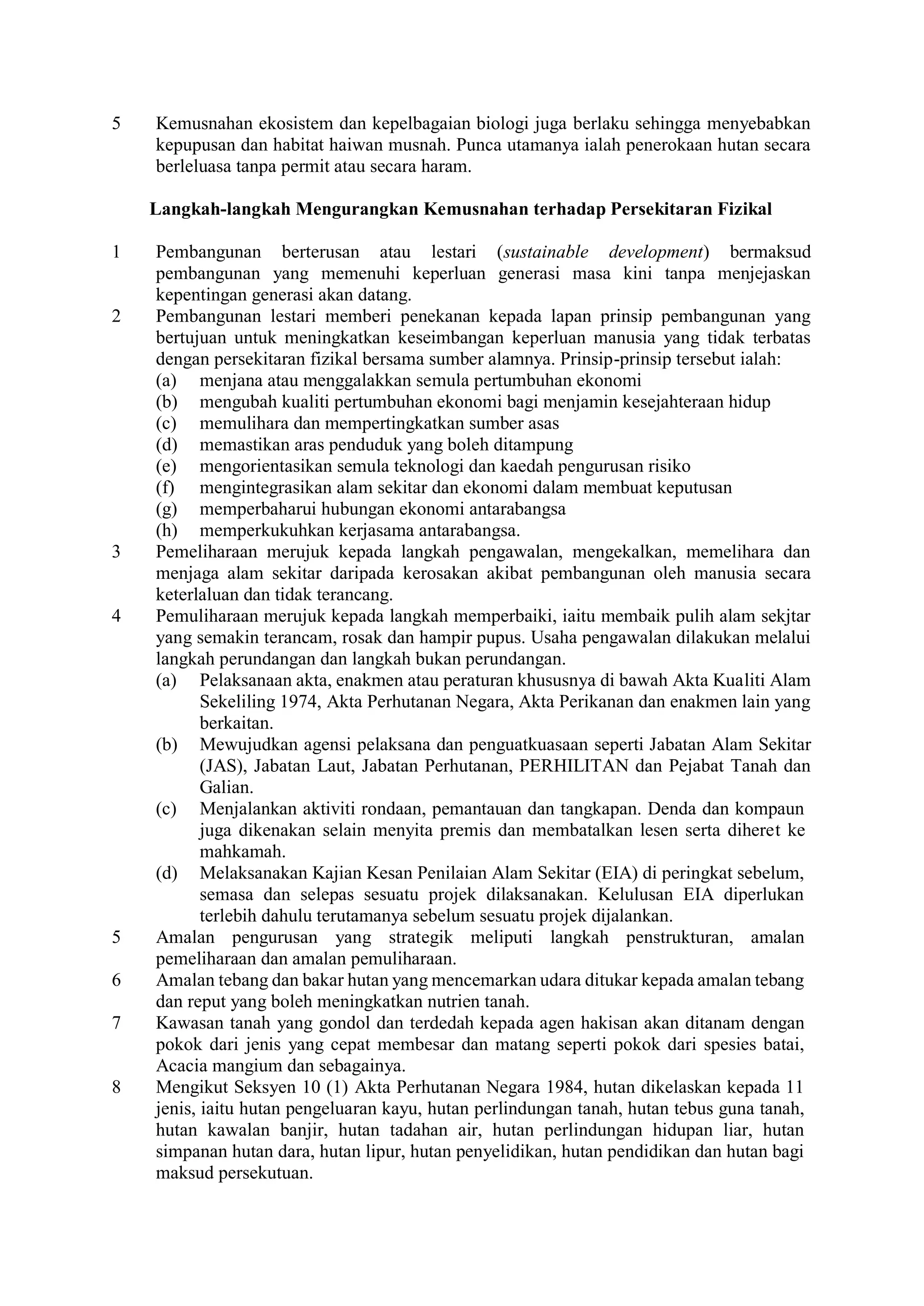 Geografi STPM-Bahagian B-Penduduk | PDF