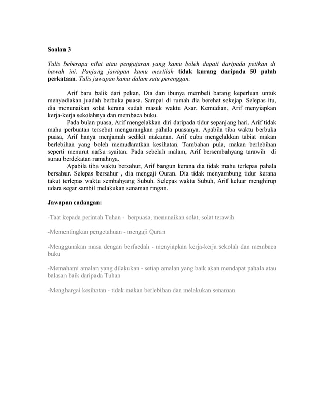 Penulisan Bahagian C | DOC