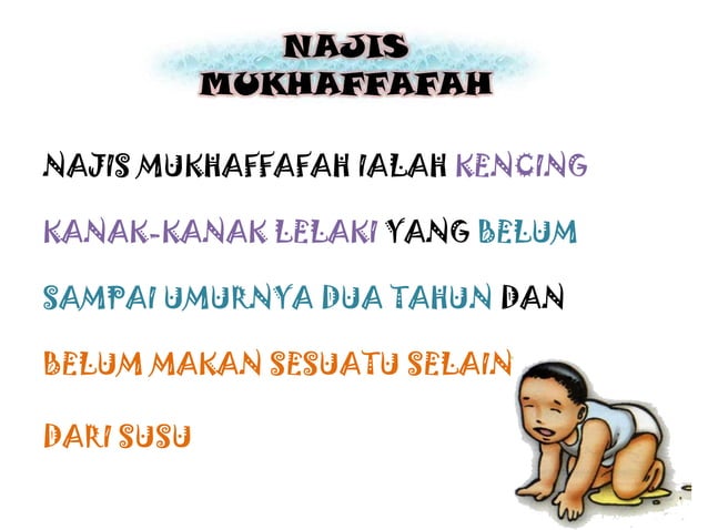 Bahagian Najis Dan Najis Mukhaffafah | PPTX