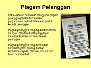 Bahagian Pengurusan Perhubungan Pelanggan | PPT