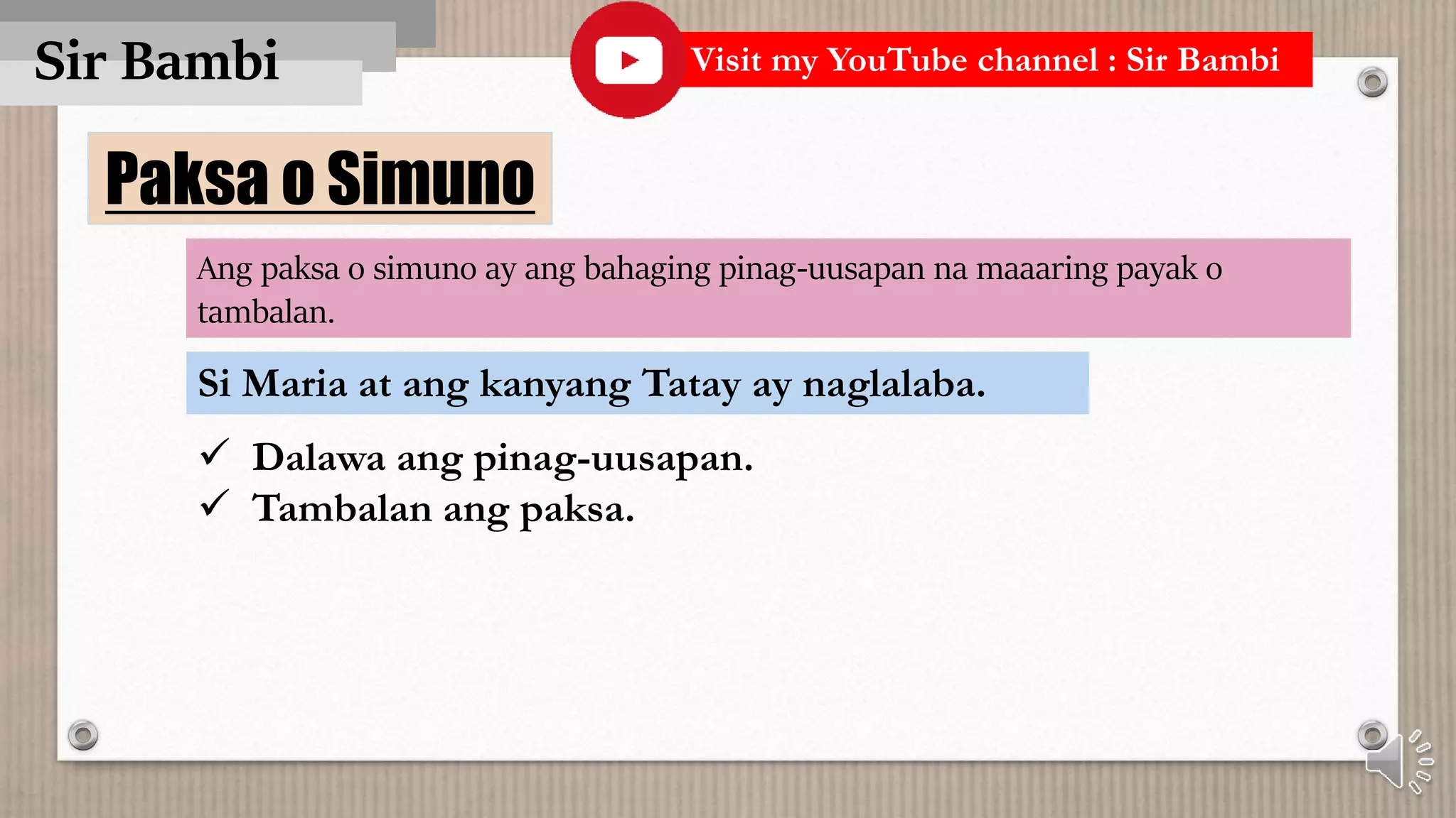 Bahagi at Ayos ng pangungusap || Simuno || Panaguri | PPTX