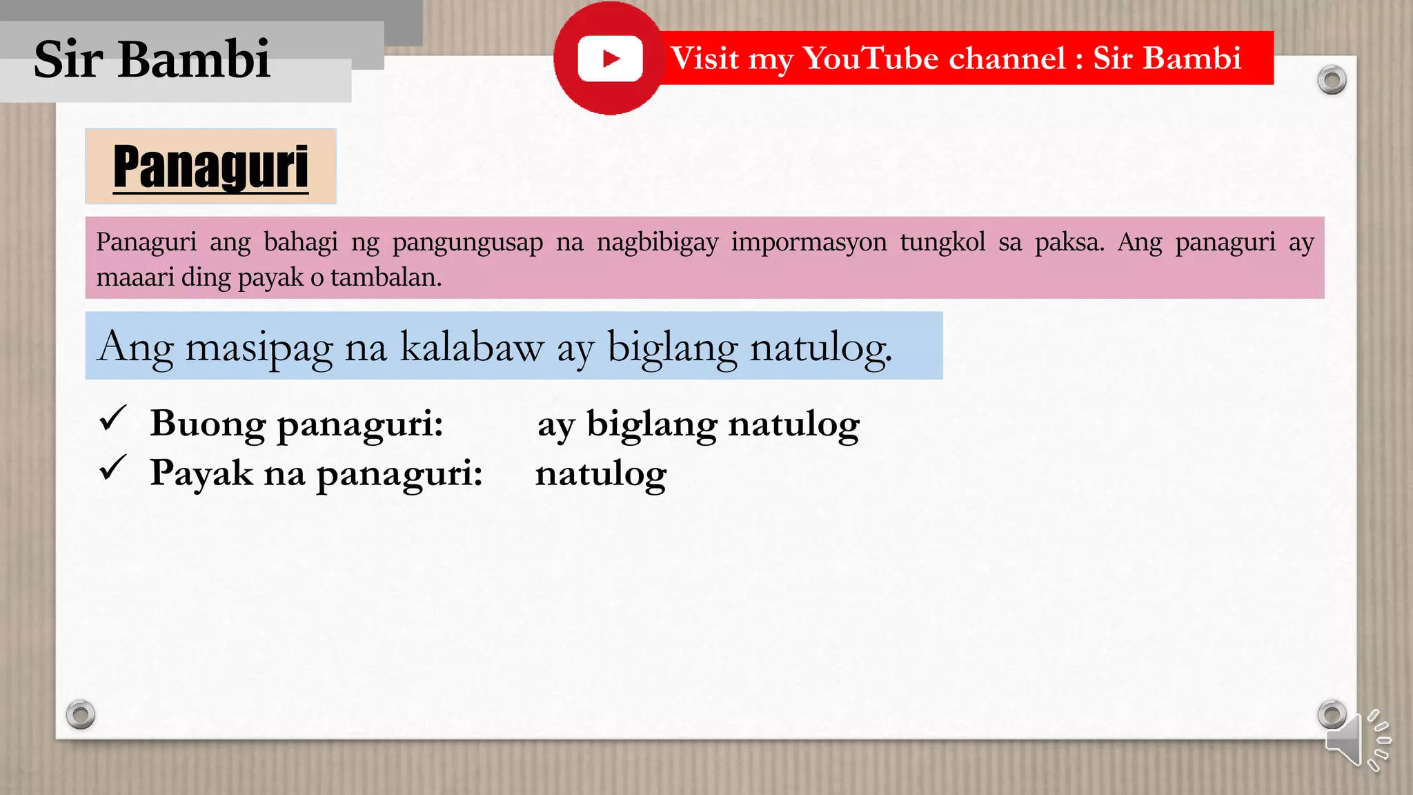 Bahagi at Ayos ng pangungusap || Simuno || Panaguri | PPTX
