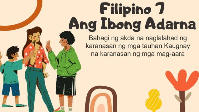 Bahagi ng akda na naglalahad ng karanasan ng mga tauhan Kaugnay na ...