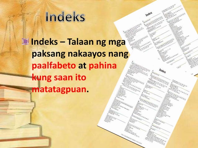 Bahagi ng aklat | PPTX