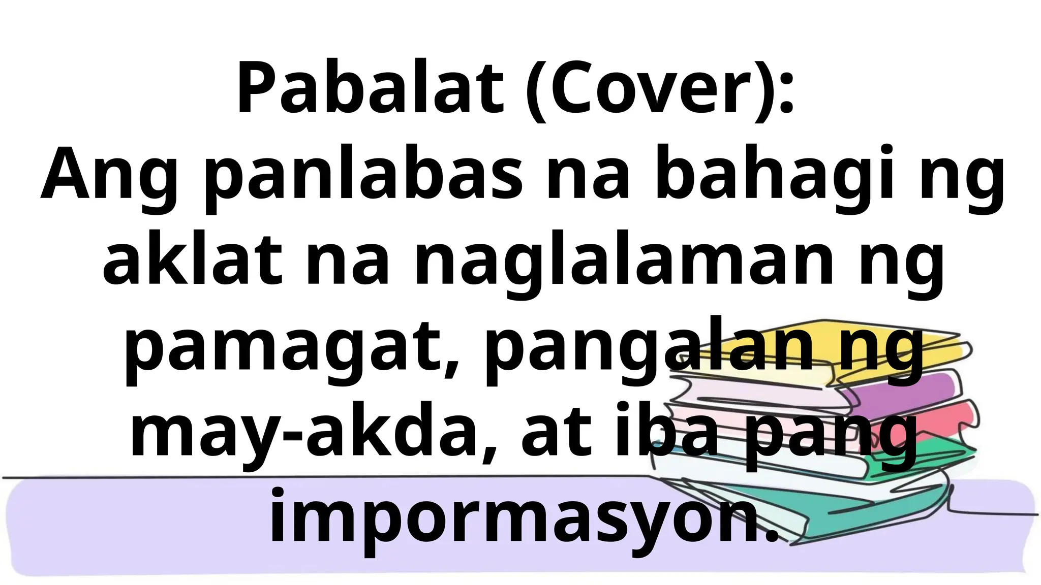 IBA'T IBANG BAHAGI NG AKLAT FIL 2-3.pptx