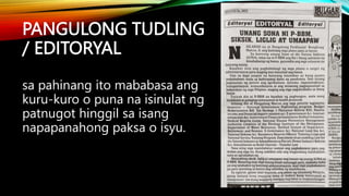 BAHAGI NG DYARYO.pptx