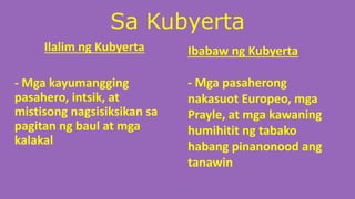 Bahagi ng el filibusterismo | PPTX