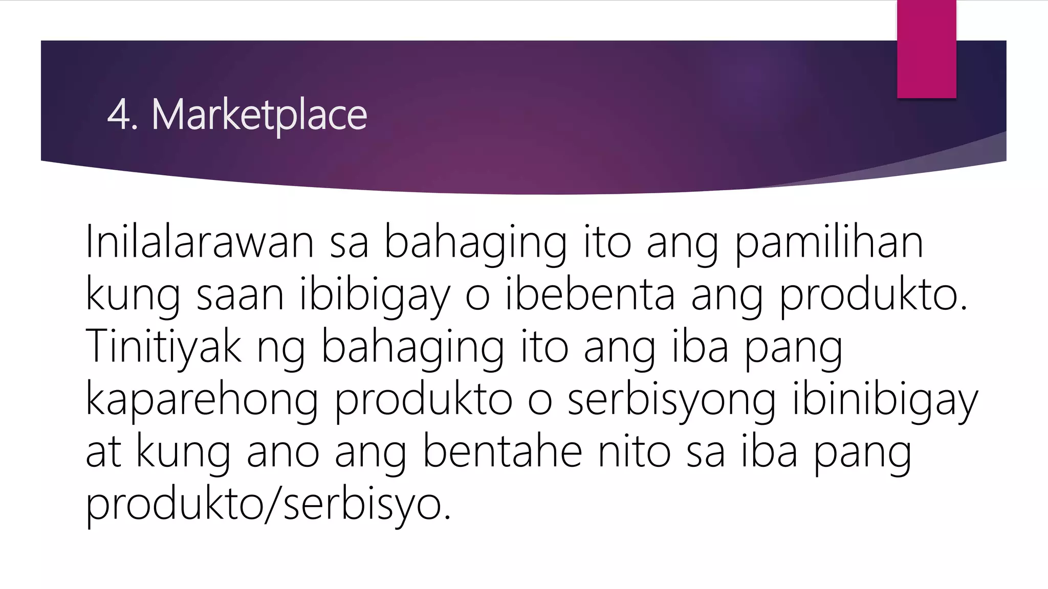 Bahagi ng feasibILITY | PPTX
