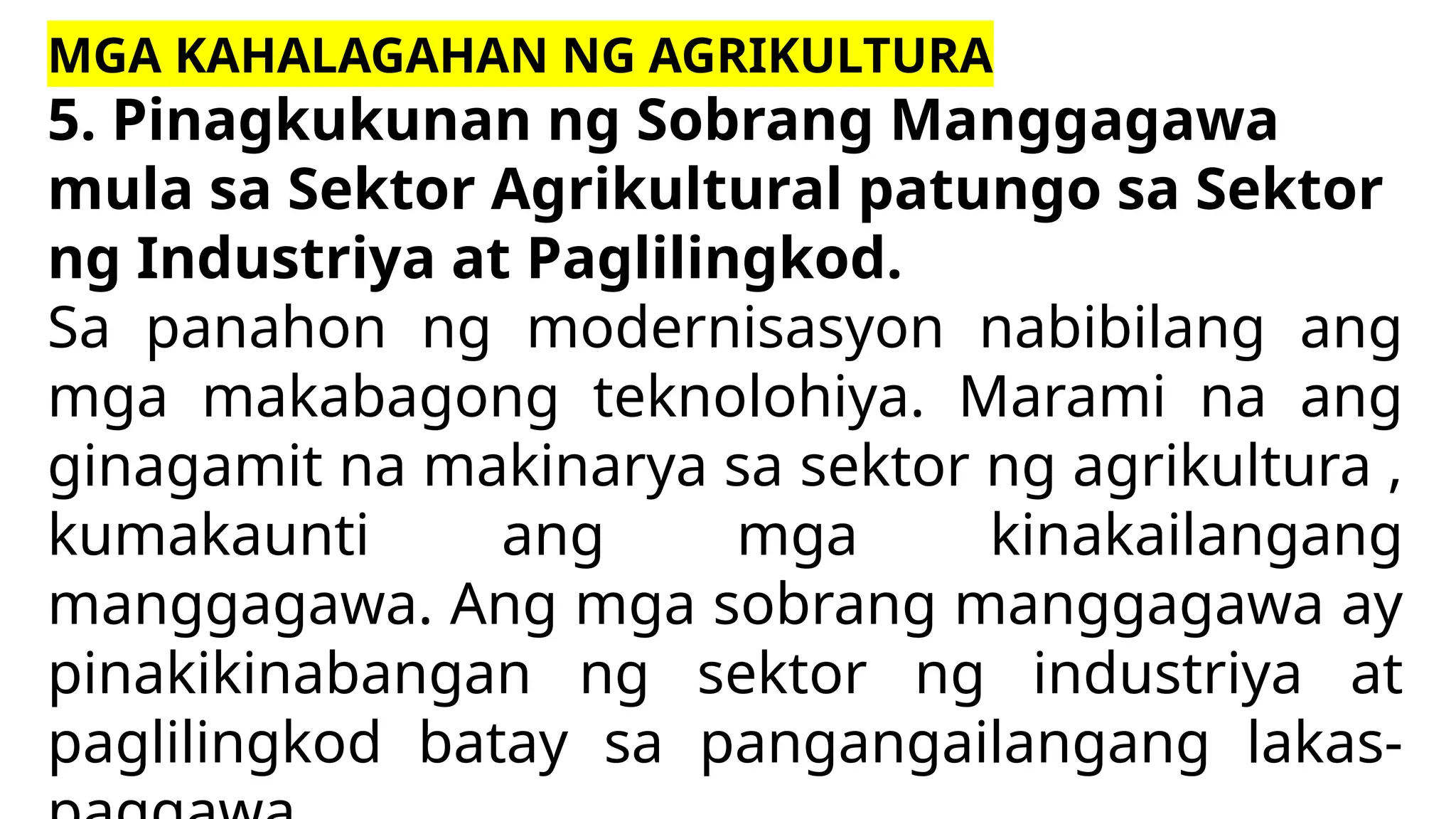 Bahaging Ginagampanan ng Agrikultura, Pangingisda at Paggugubat.pptx
