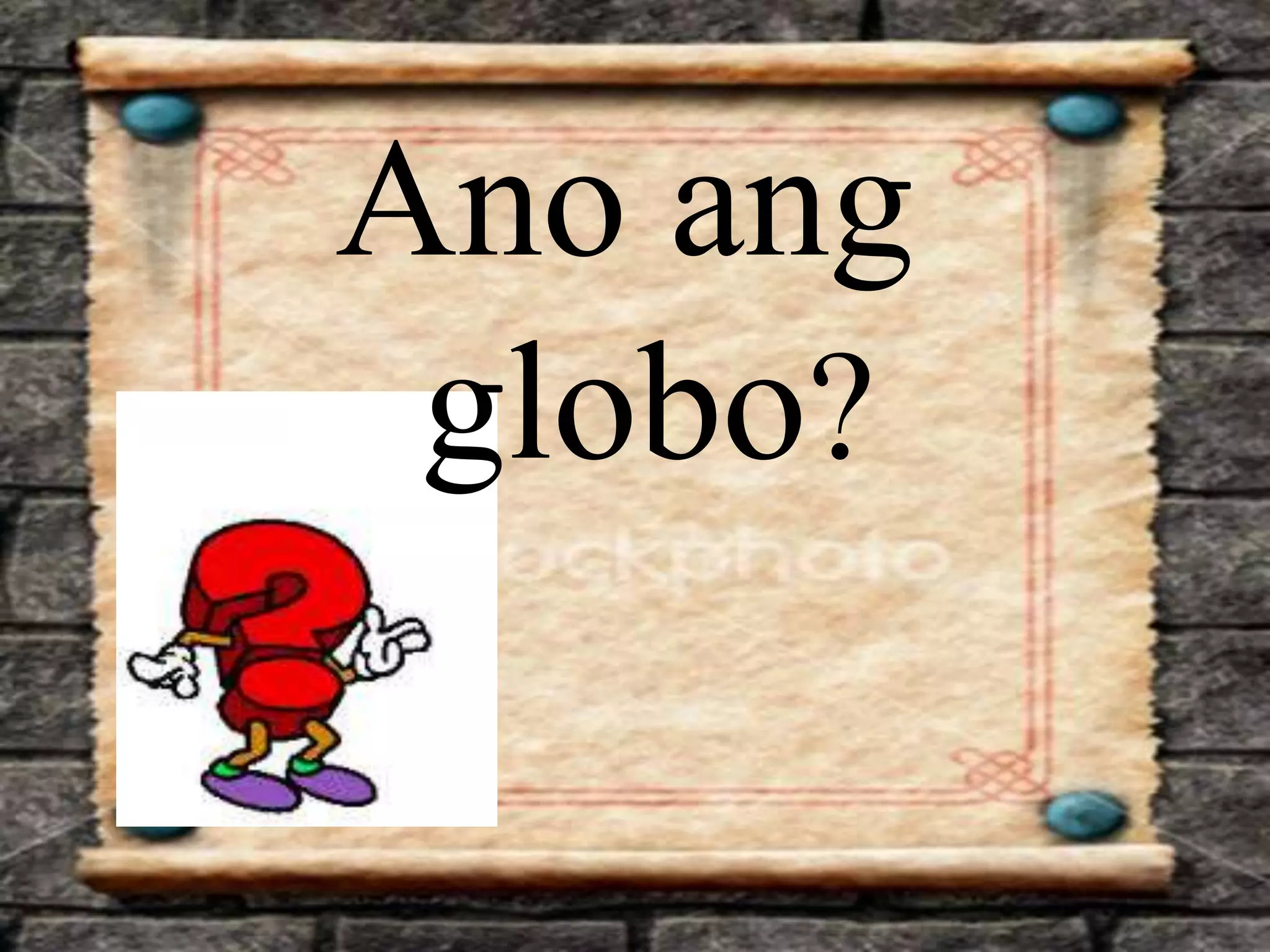 Bahagi ng globo | PPTX