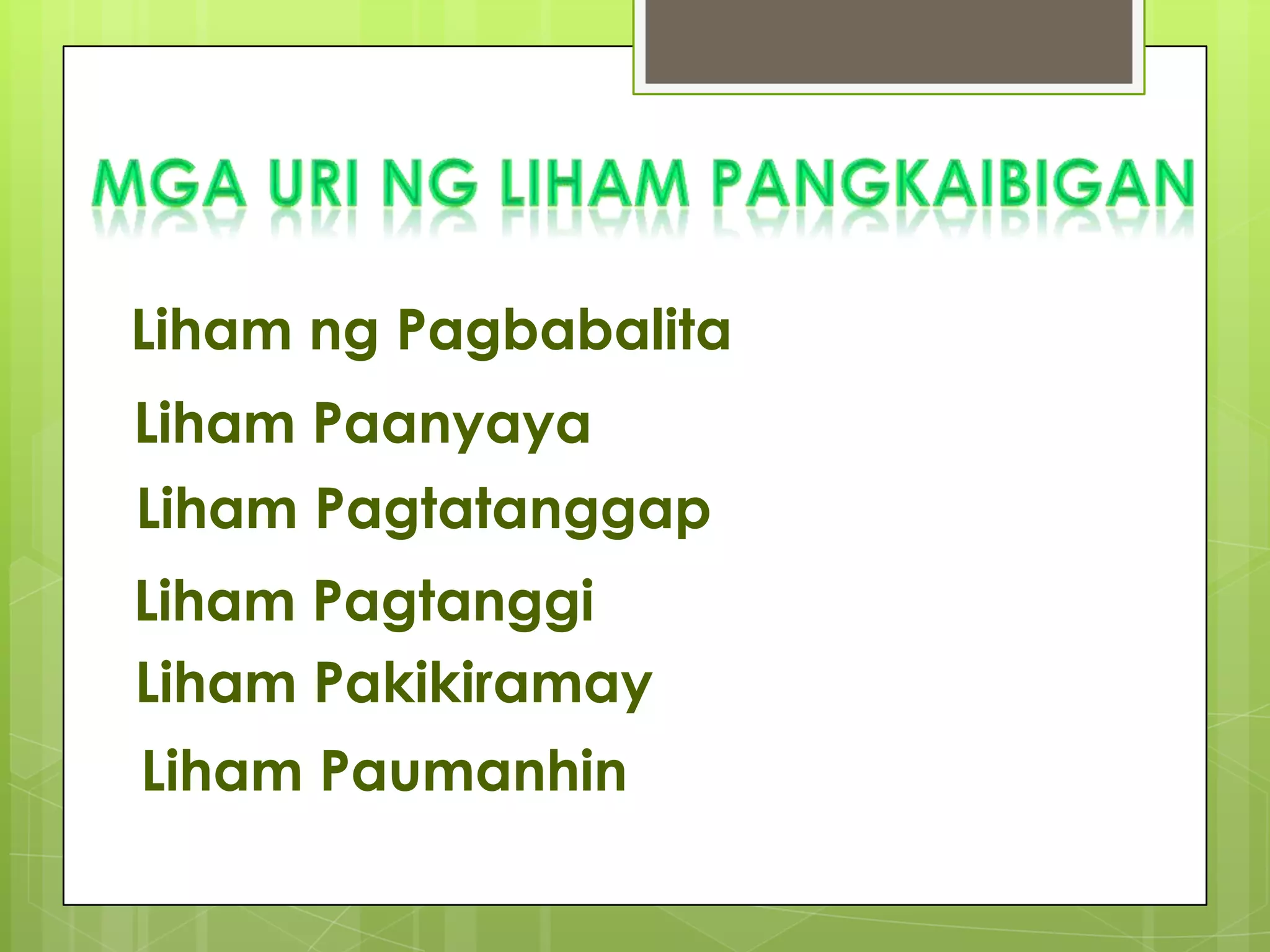 Bahagi ng liham | PPTX