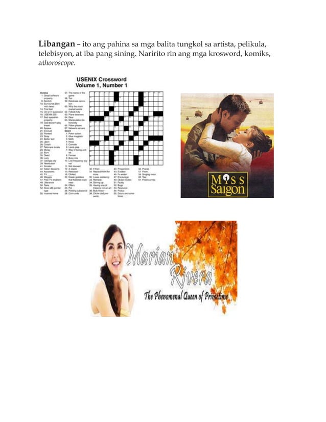 Bahagi ng pahayagan | DOCX