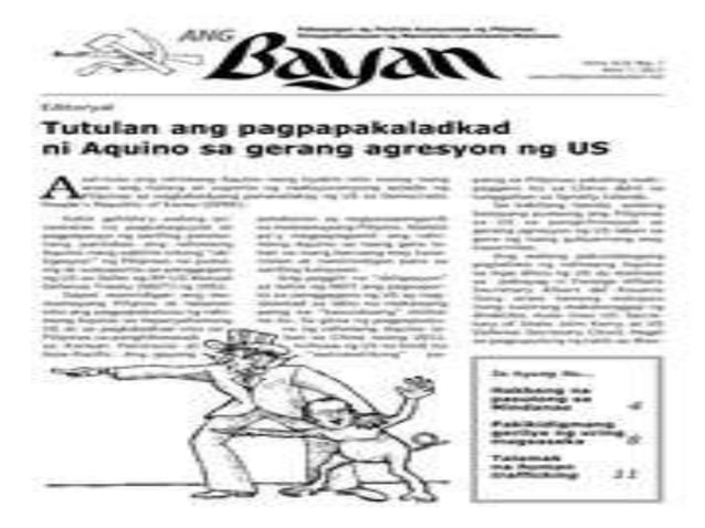 Bahagi ng Pahayagan | PPTX