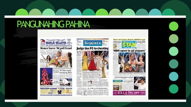 Iba't Ibang Mga Bahagi ng Pahayagan.pptx