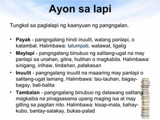 Bahagingpananalita | PPT