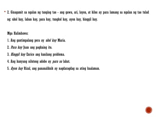 MGA BAHAGI NG PANANALITA.ppt MGA BAHAGI NG PANANALITA.pptMGA BAHAGI NG ...