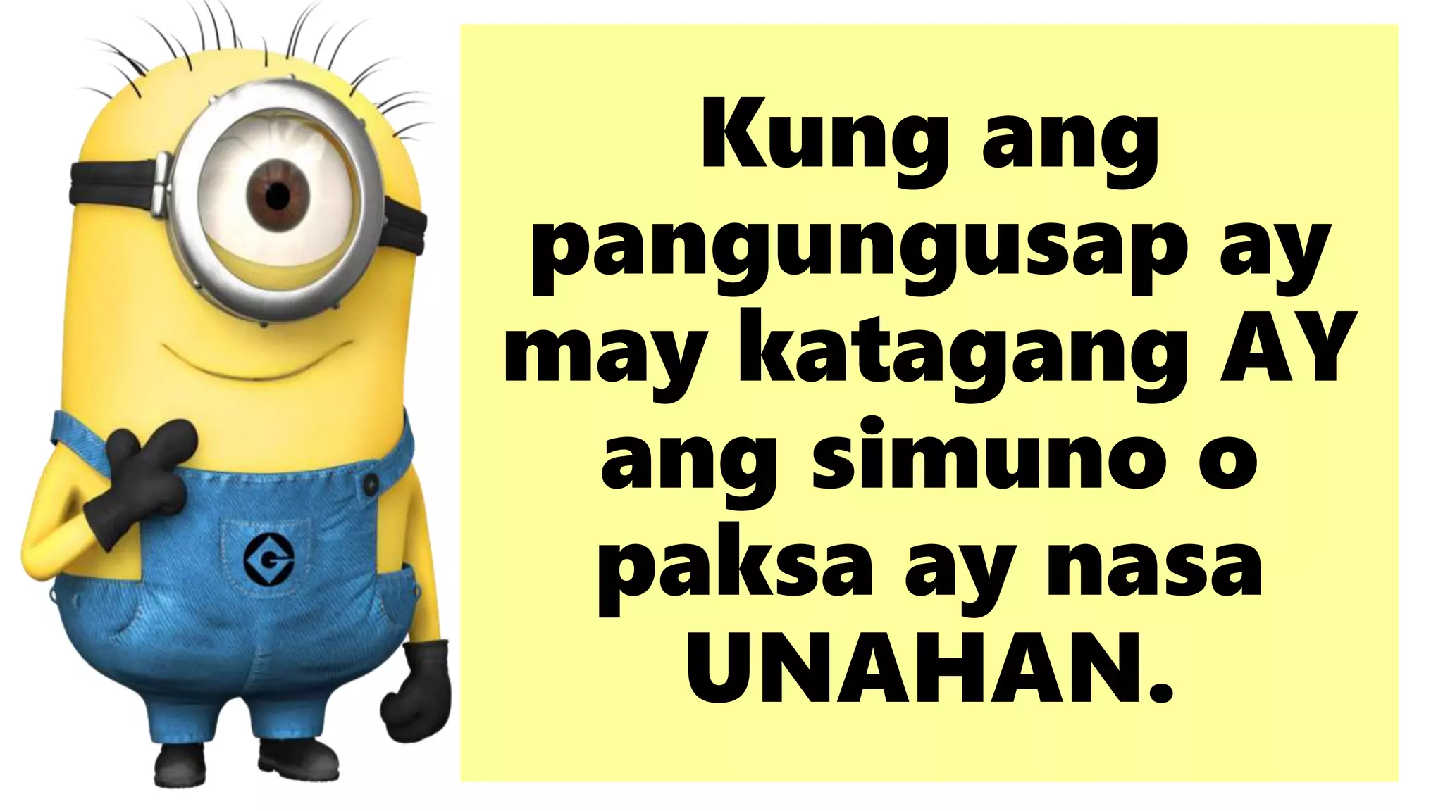 Bahagi ng pangungusap (Simuno at Panaguri) | PPTX