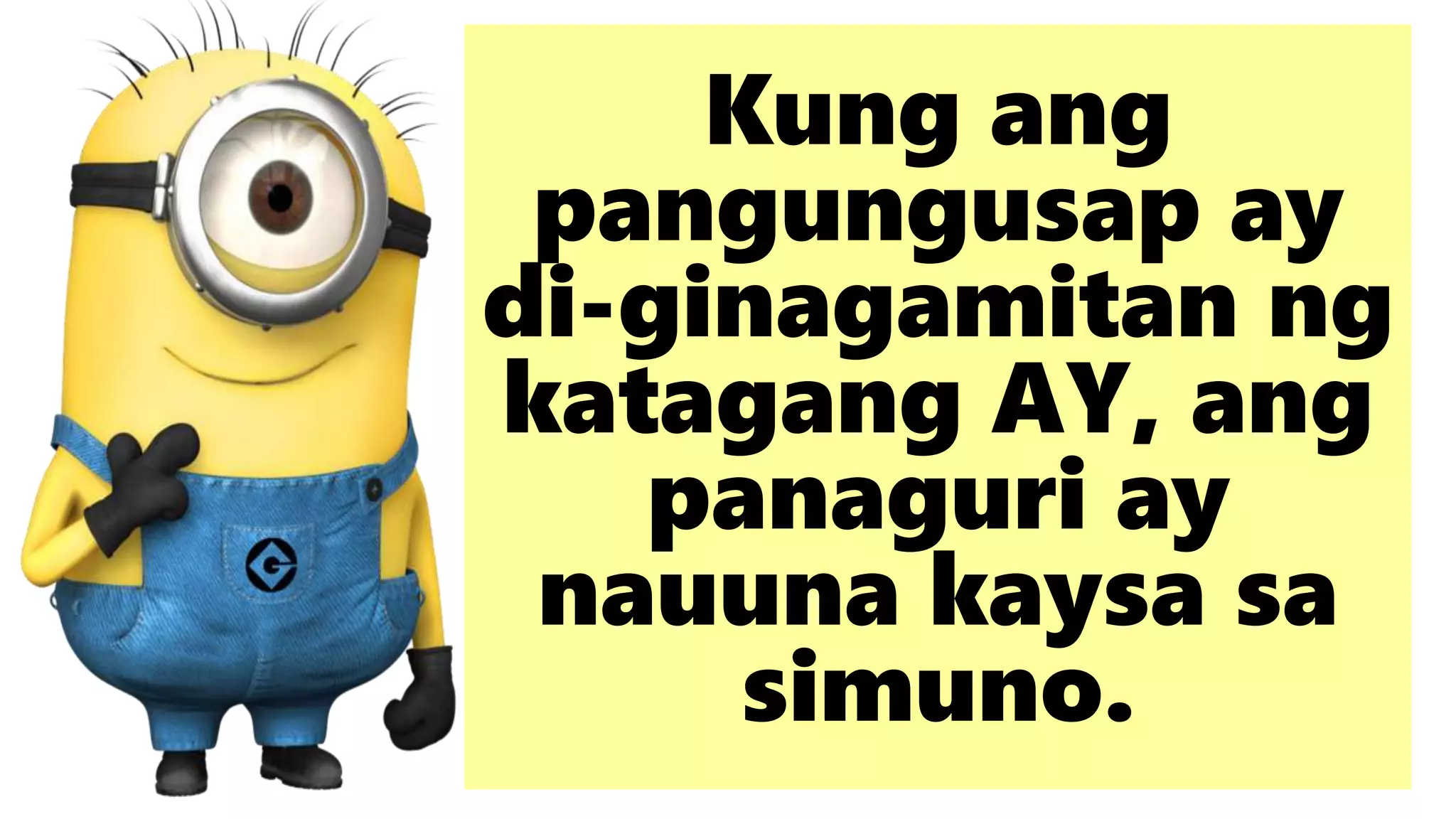 Bahagi ng pangungusap (Simuno at Panaguri) | PPTX