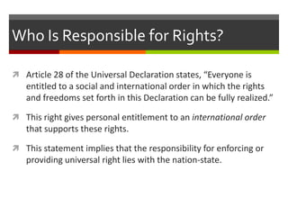 Baha'i vision of human rights | PPTX