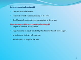 Bone Anchored Hearing Aid JC | PPT