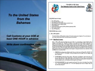 Bahama presentation 2013 | PPT