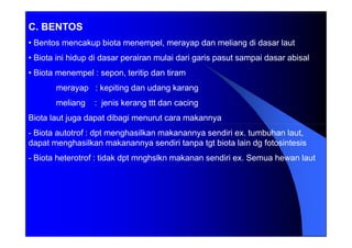 manusa dan biota laut di Indonesia sebagai sumber daya hayati | PDF