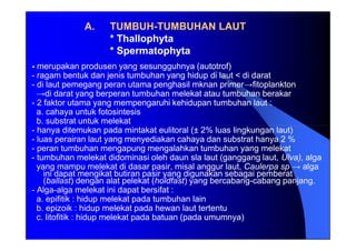 manusa dan biota laut di Indonesia sebagai sumber daya hayati | PDF