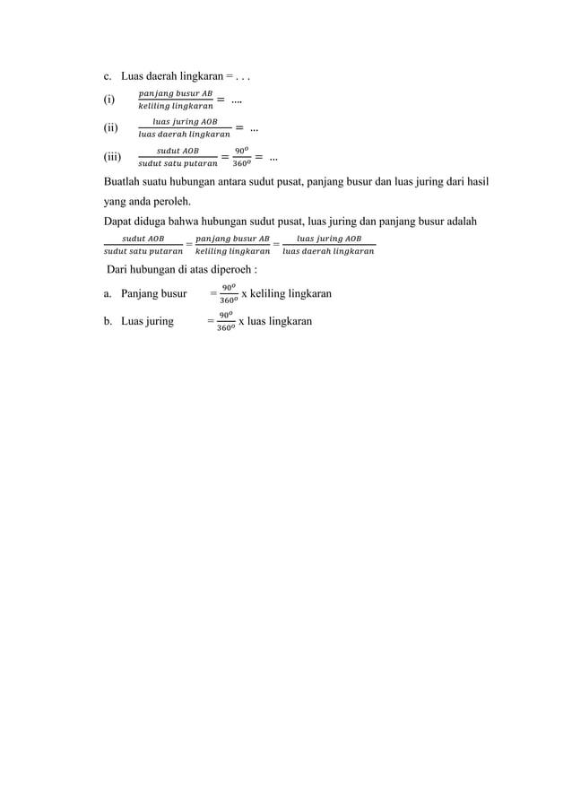 Bahan ajar-lingkaran | DOCX