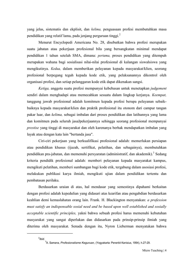 Bahan ajar-micro-teaching | PDF