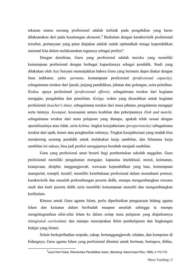 Bahan ajar-micro-teaching | PDF