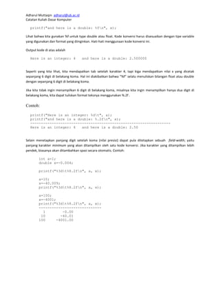 Bahan dpk-io-array-fungsi | PDF