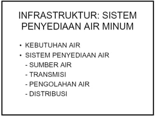 Penyediaan Air bersih | PPT