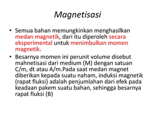 Bahan magnetik-materi-bbl-7 (1) | PPTX