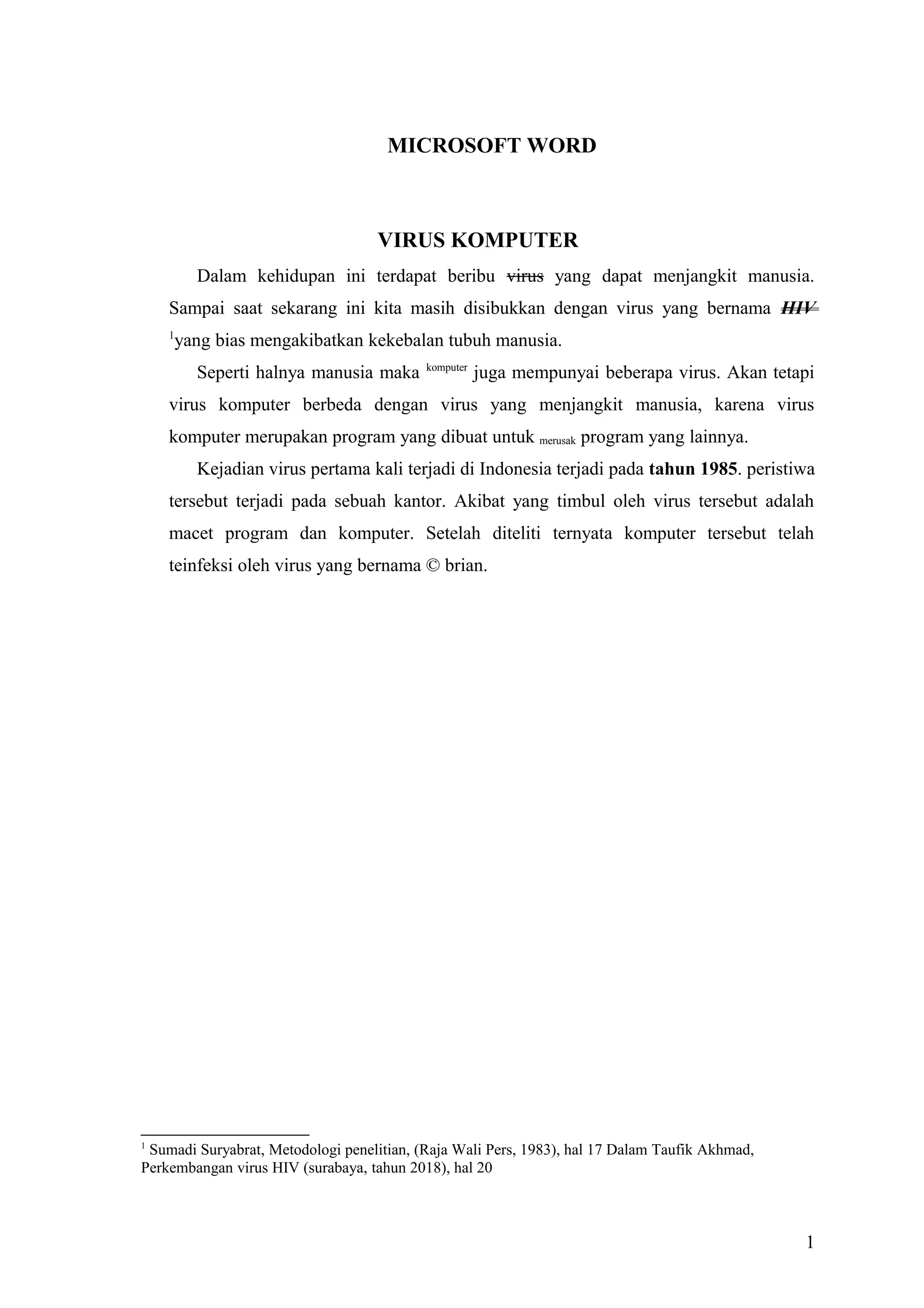 Bahan praktek-microsoft-word 2 (1) | DOC