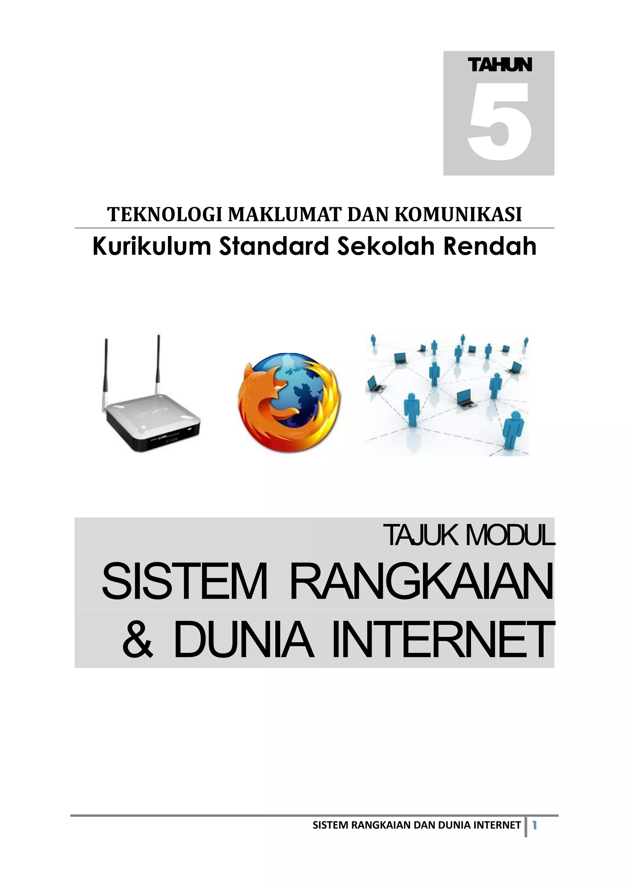 Bahan sokongan-modul-pdp-sistem-rangkaian-dan-dunia-internet-bhg-1 | PDF