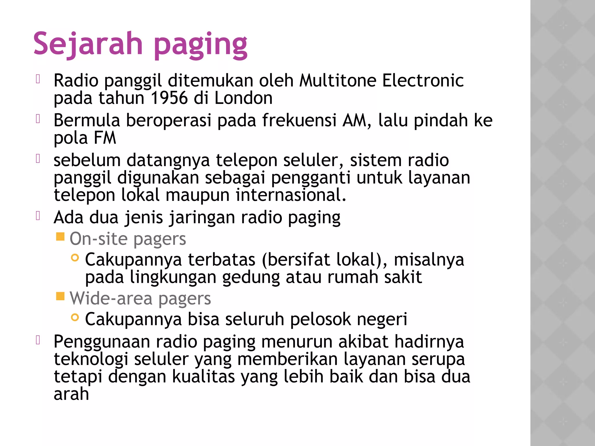 Sistem Komunikasi Seluler | PPT