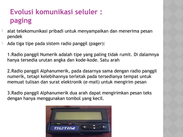 Sistem Komunikasi Seluler | PPT
