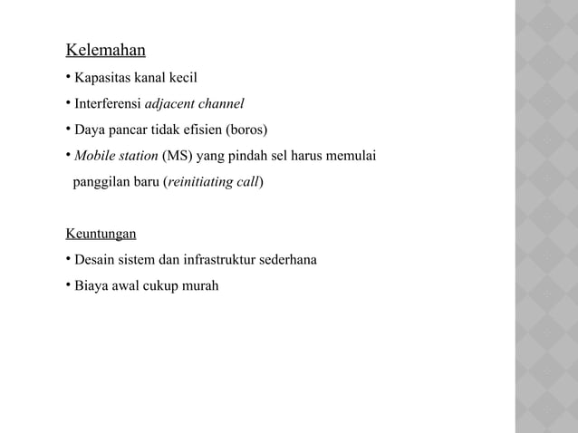 Sistem Komunikasi Seluler | PPT
