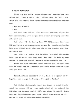 Bahan ajar Asam Basa | DOCX
