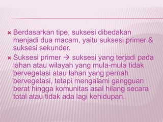Bahan ajar komponen ekosistem (part 2) | PPTX