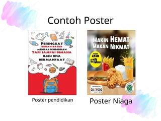 Bahan Ajar-Pertemuan 1.pptx Seni Budaya materi membuat poster | PPT