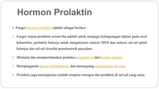Bahan ajar 2 biokimia hormon dalam kehamilan | PPTX