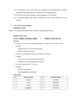 Bahan ajar bahasa inggris (procedure text) | DOCX